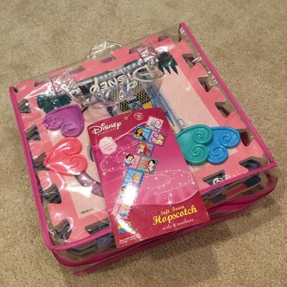 Disney | Toys | Disney Princess Soft Foam Hopscotch Set | Poshmark